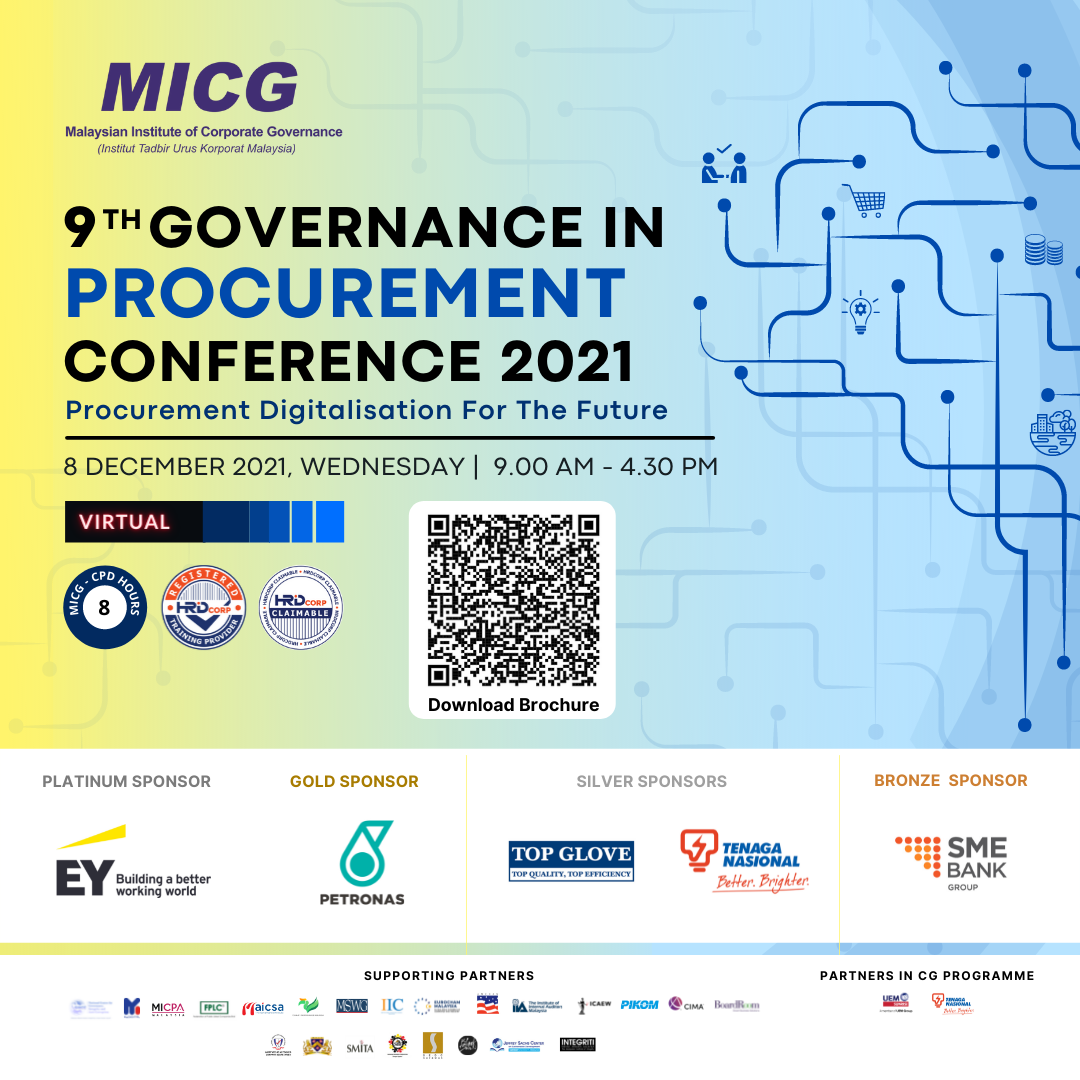 MICG - 9th Governance in Procurement Conference 2021 Procurement ...