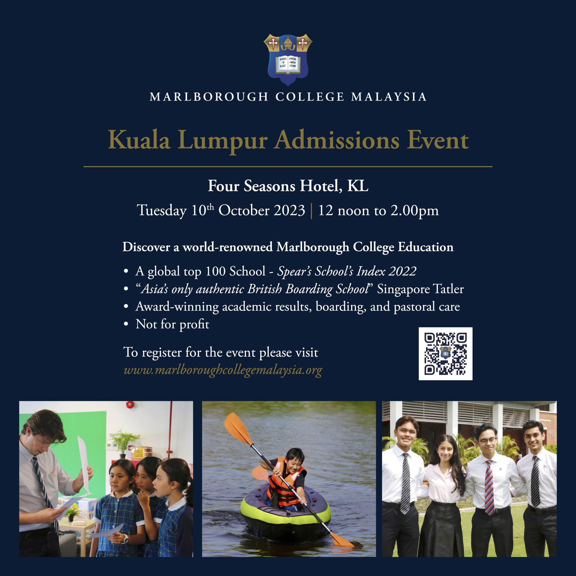 Marlborough College Malaysia – Admissions Information Event