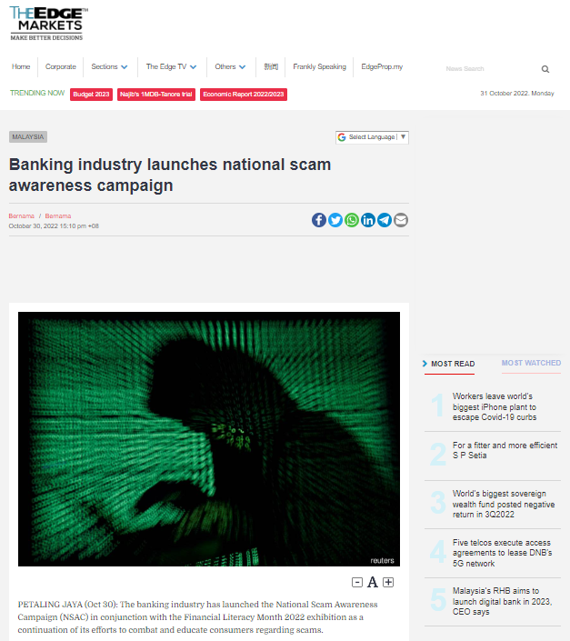 Banking industry launches national scam awareness campaign