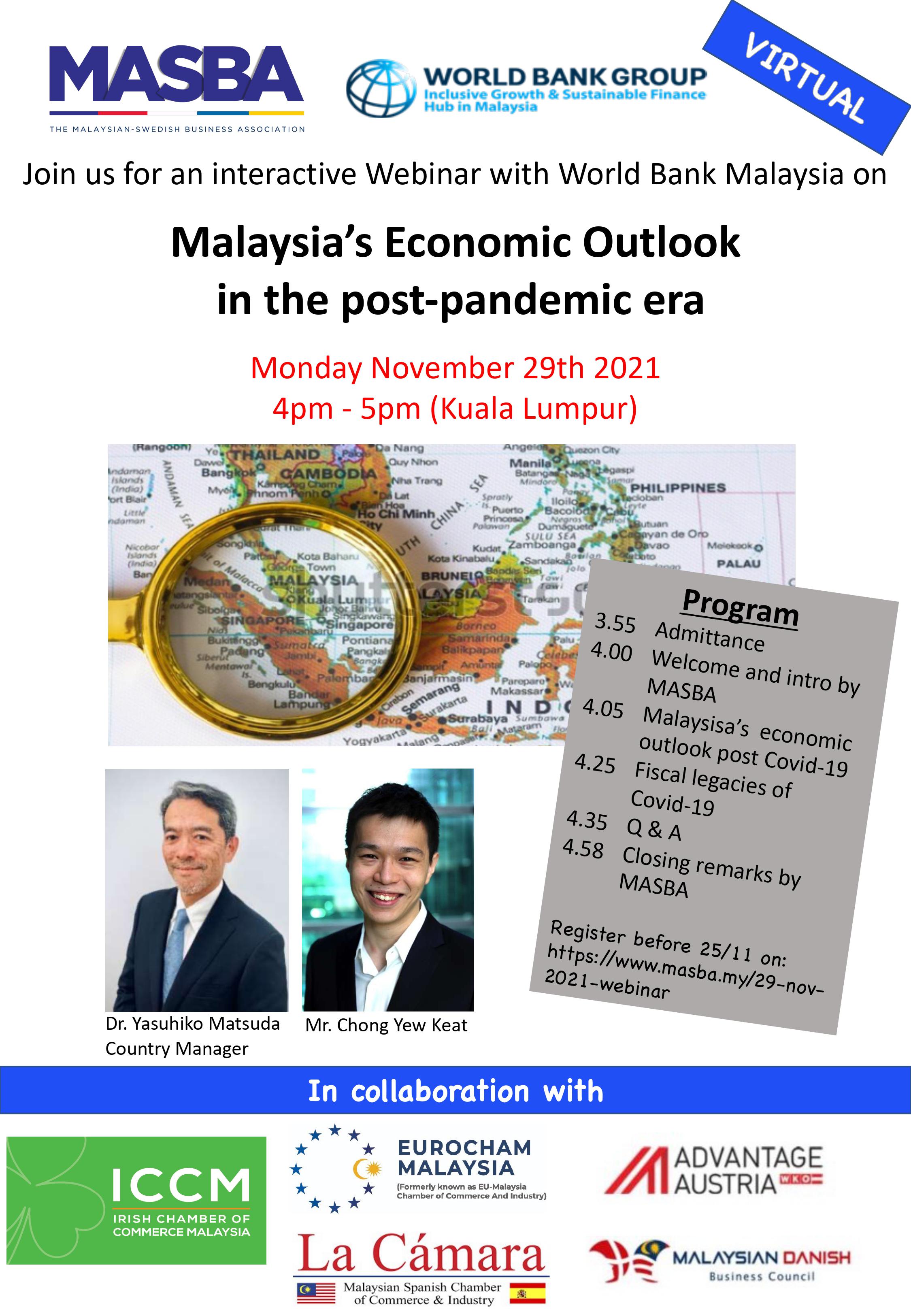 MASBA – World Bank Webinar on Malaysia’s Economic Outlook in the Post ...