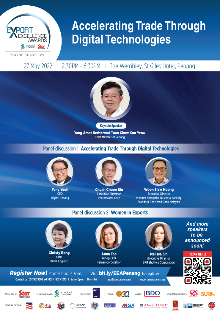 Export Execellence Awards 2022 Penang roadshow