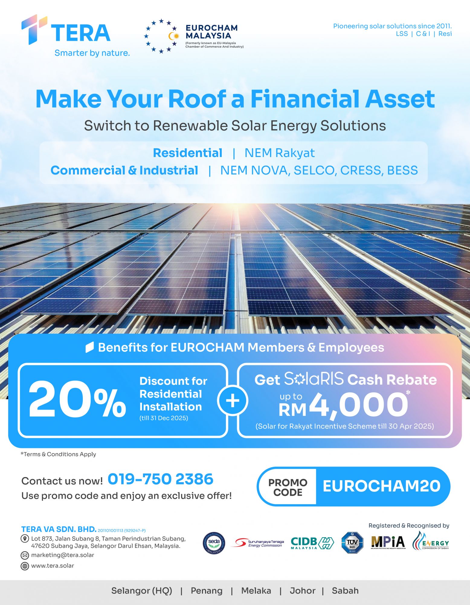 TERA – Corp Solar Offer